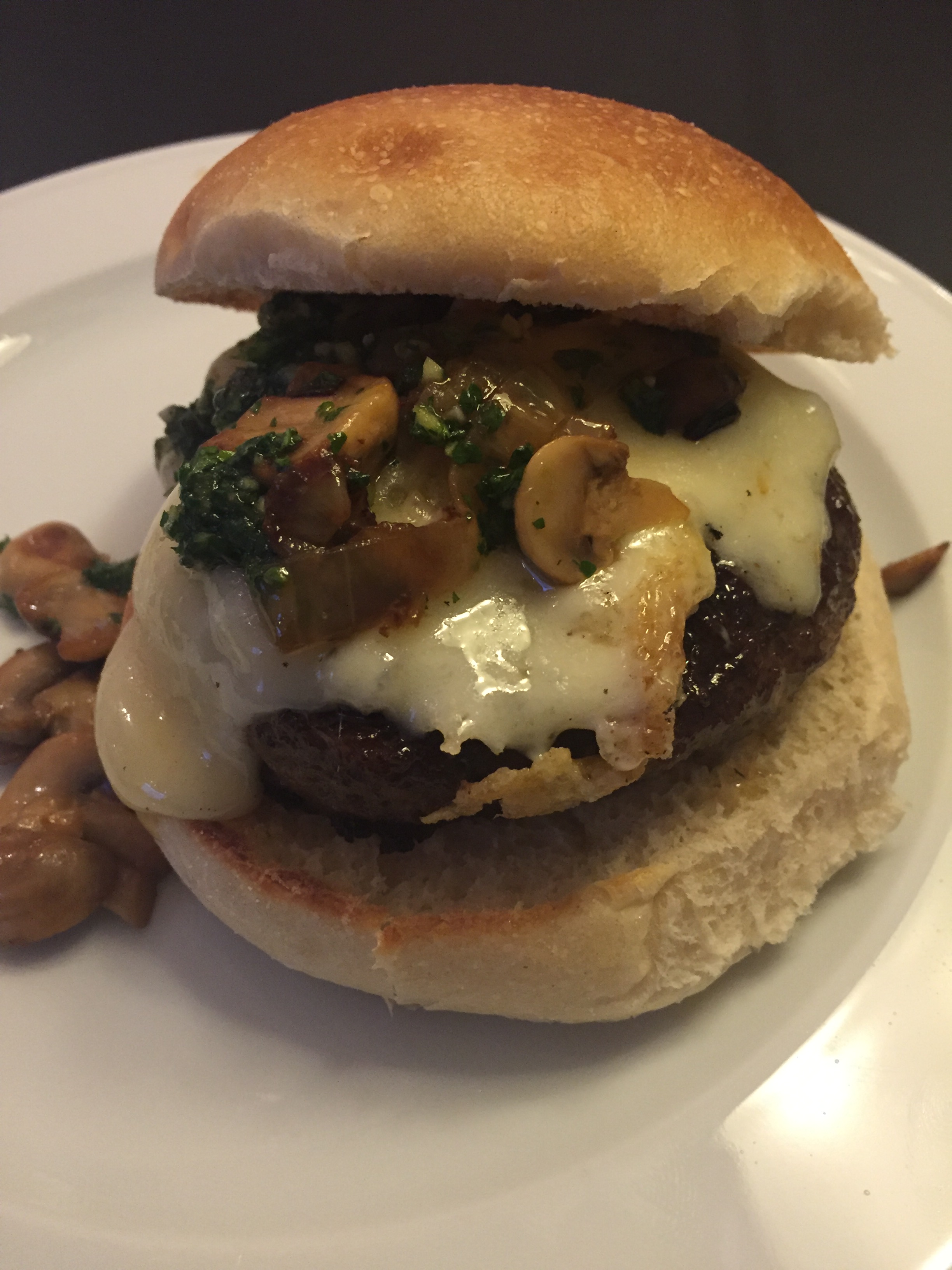 Asado Burger with Chimichurri and Provolone – ARCISFOODBLOG