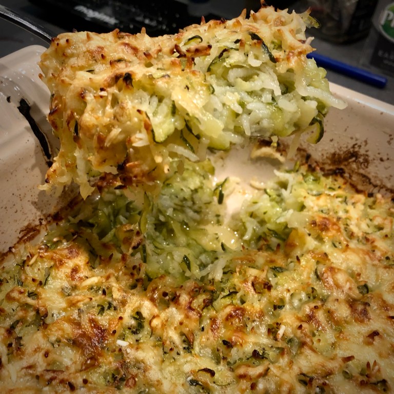 Courgette and Rice Cheese Gratin – ARCISFOODBLOG