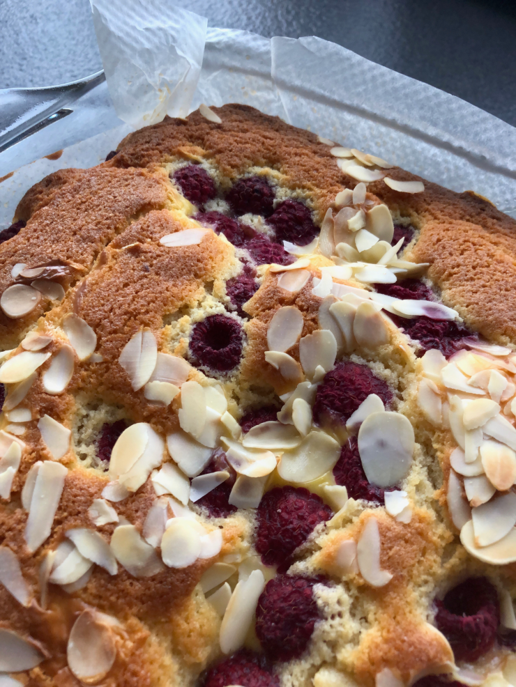 Raspberry Custard Cake – ARCISFOODBLOG